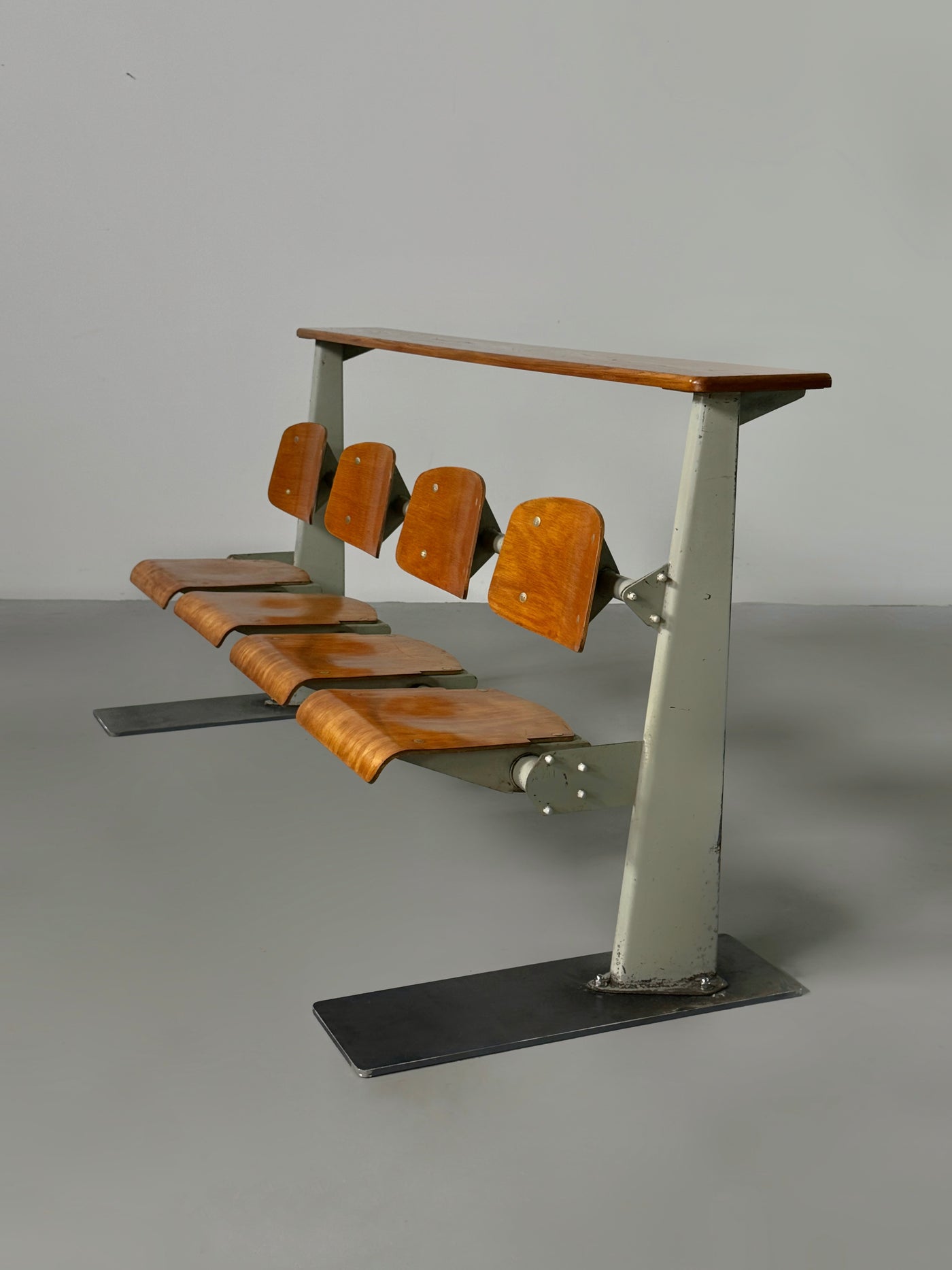 Amphitheater bench by Jean Prouvé, France 1960s