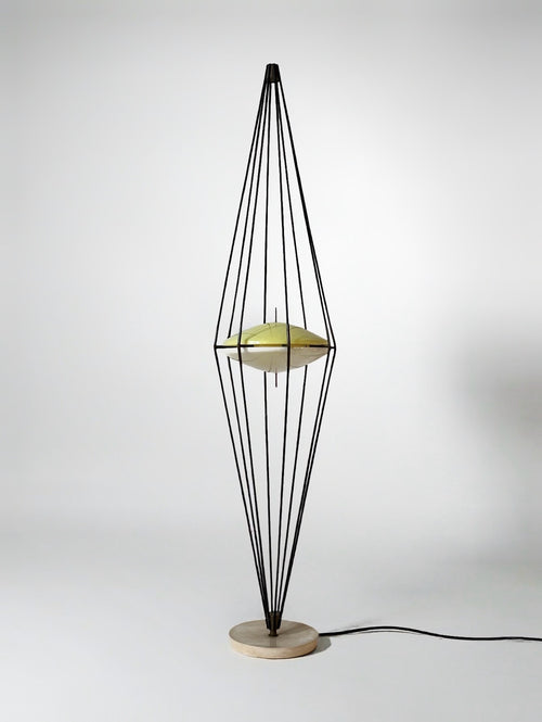 Siluro Floor Lamp by Angelo Lelii for Arredoluce, Italy 1957