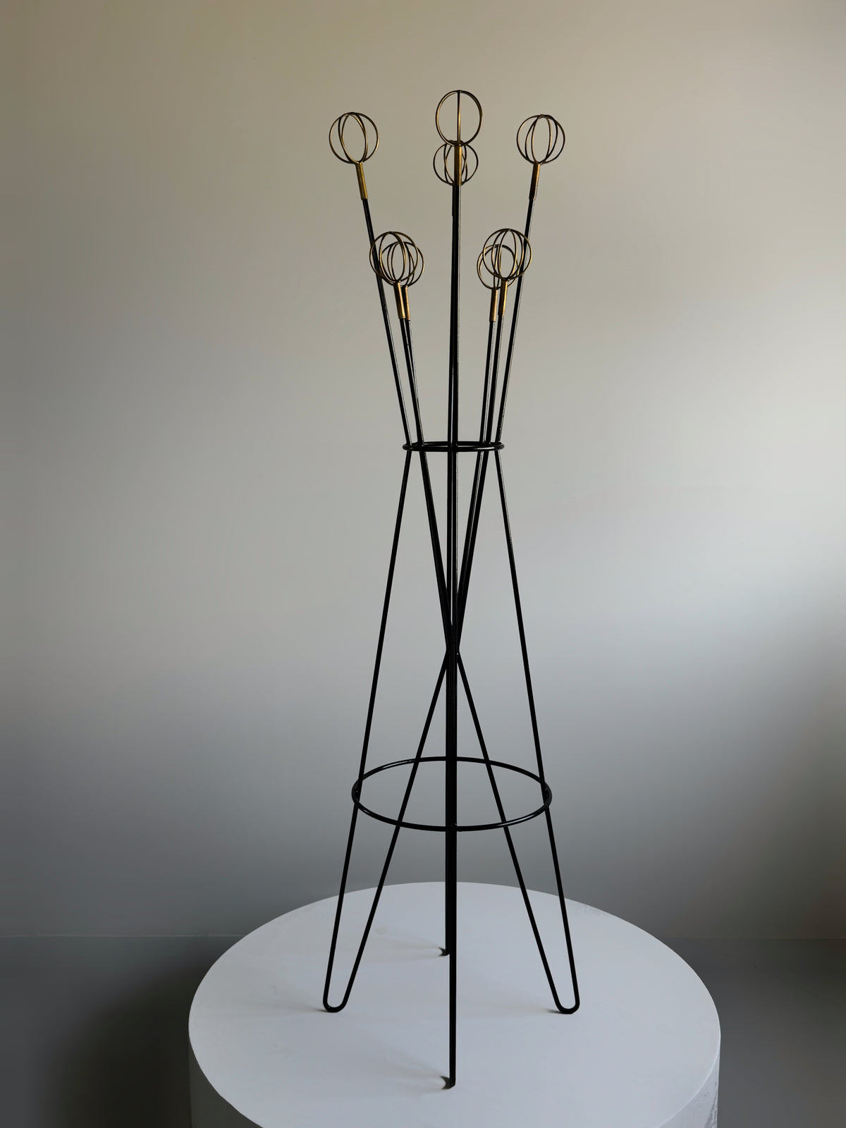 Astrolabe coat rack by Roger Feraud, France 1950